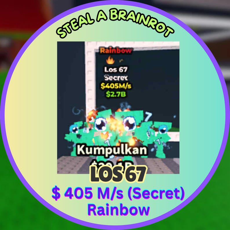 Roblox Steal A Brainrot | Secret Brainrots | Rare Limited Drop | All Traits & Gold Base - Etsy ...