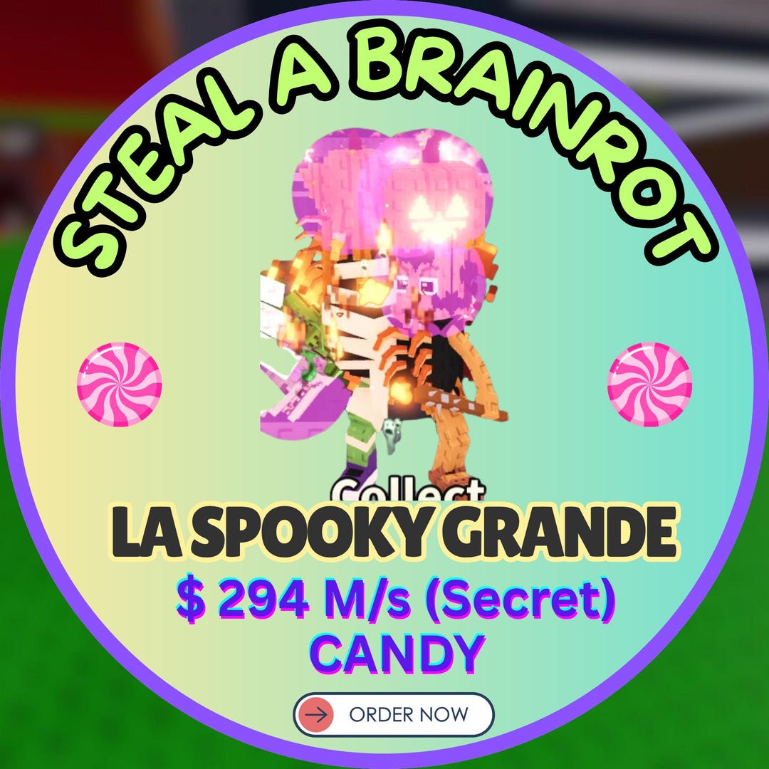 Roblox Brainrots “candy La Spooky Grande” | 294M/S Ultra Fast Speed ...