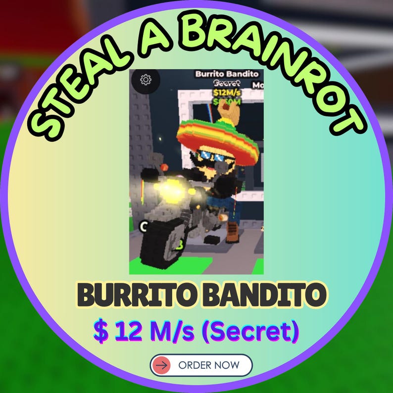 Roblox Steal A Brainrot | Secret Brainrots | Rare Limited Drop | All Traits & Gold Base - Etsy ...