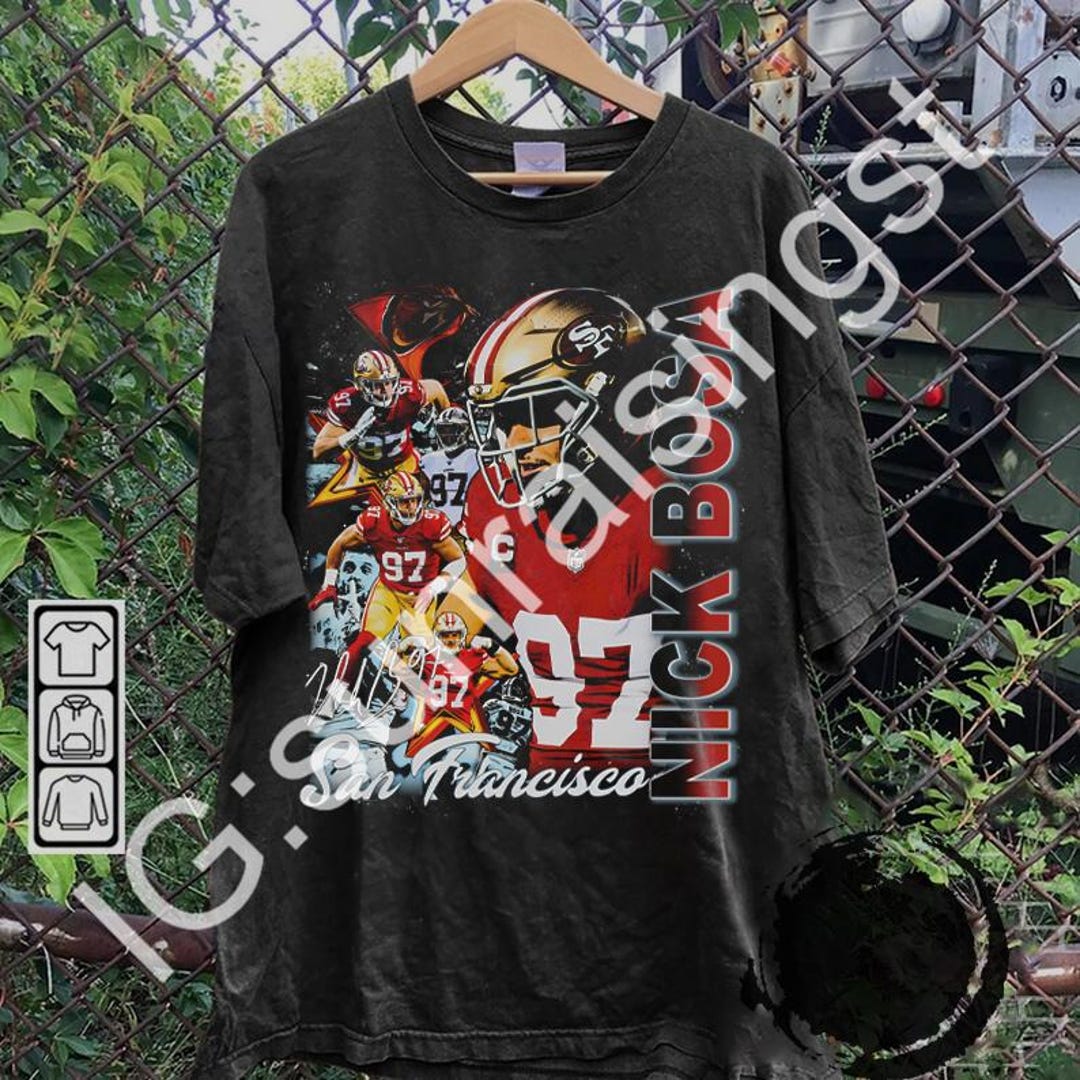 Nick Bosa Vintage Bootleg Style Shirt, Nick Bosa Shirt, Unisex Shirt - Etsy