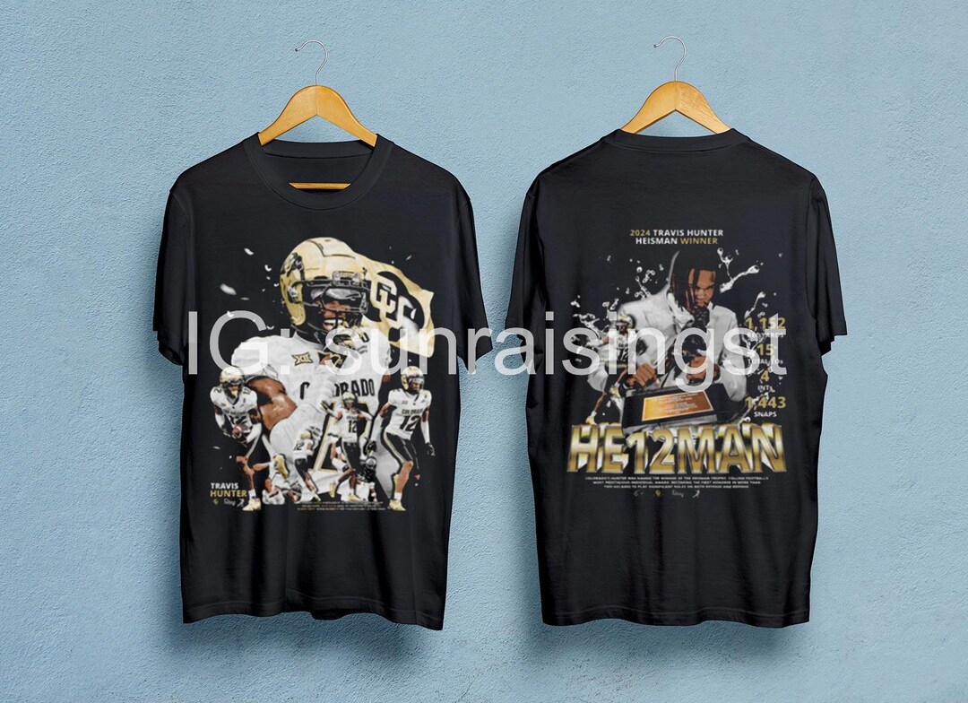Travis Hunter Heisman Vintage Bootleg Style Shirt, Travis Hunter Shirt ...