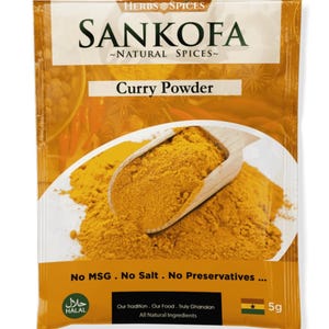 Sankofa Natural Spices 5g - Row of 12 - Etsy