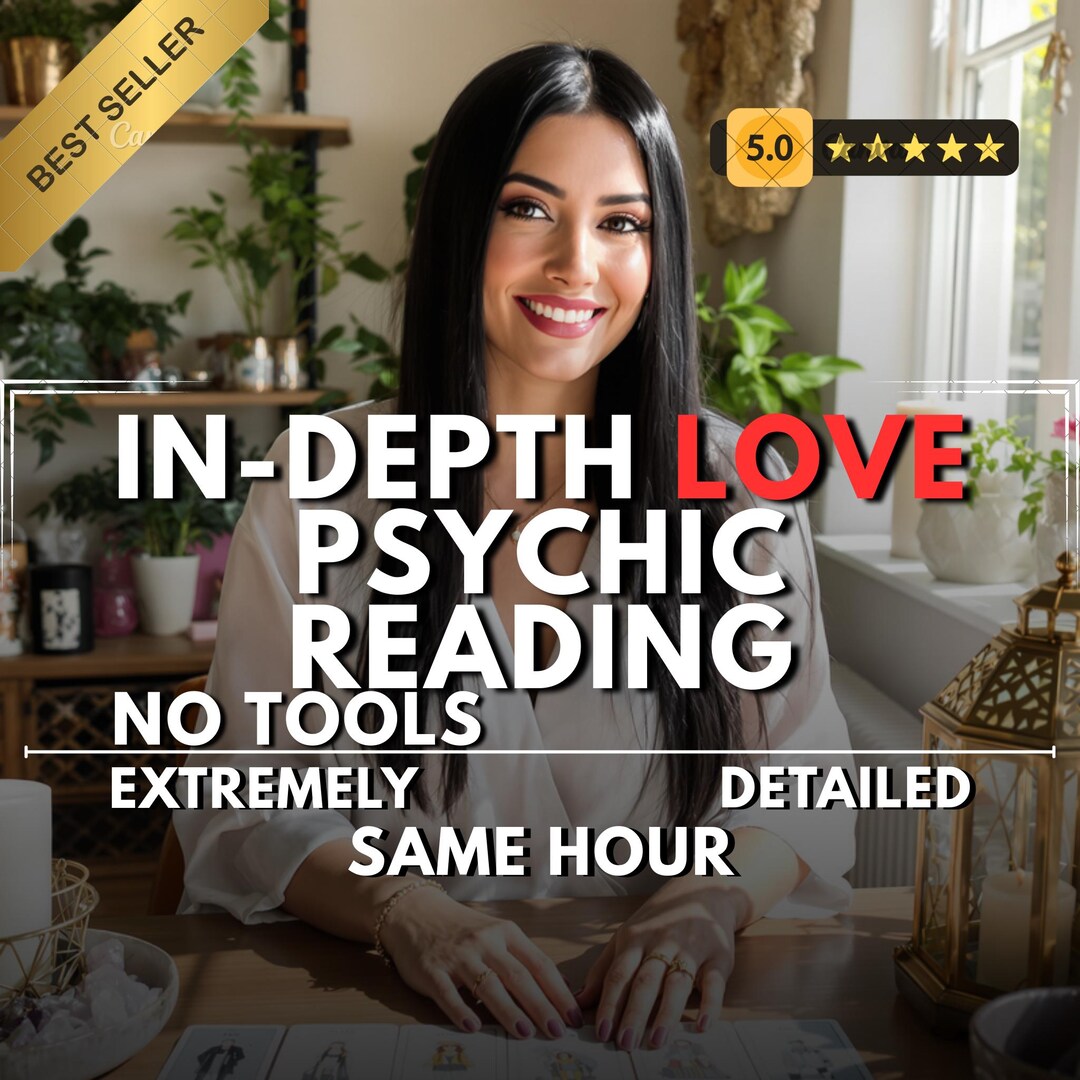 Same Hour Detailed Love Tarot Reading | Psychic Guidance, Soulmate ...