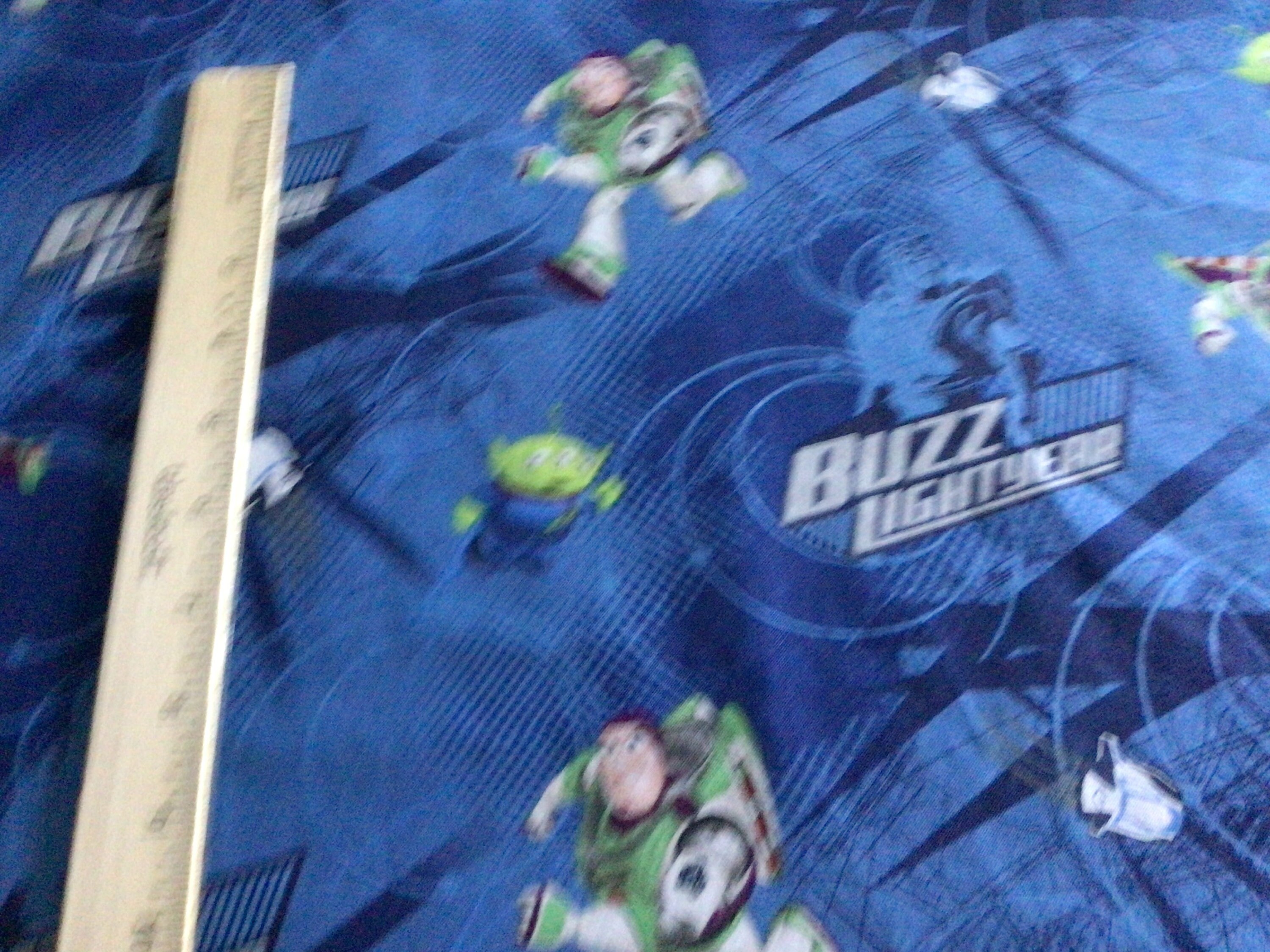 Buzz Lightyear Character Fabric Toy Story by the Yard 100% Cotton - Etsy