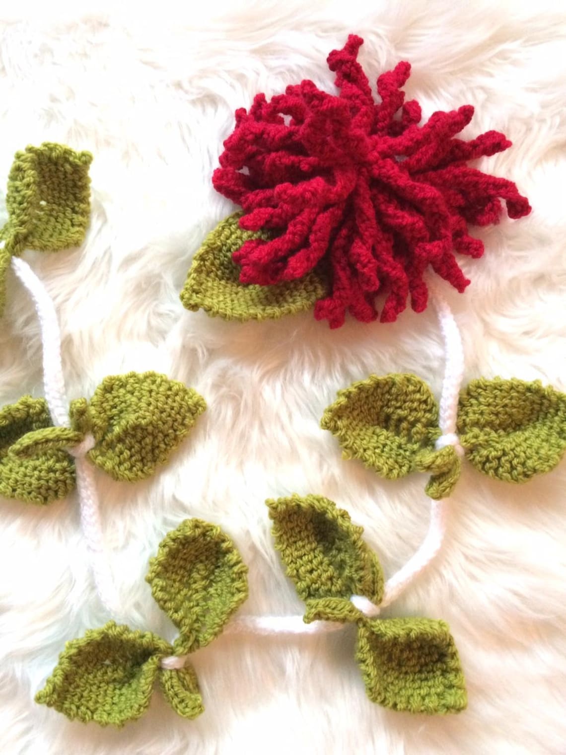 Mum Garland Knitting PATTERN Great for the Beginner - Etsy
