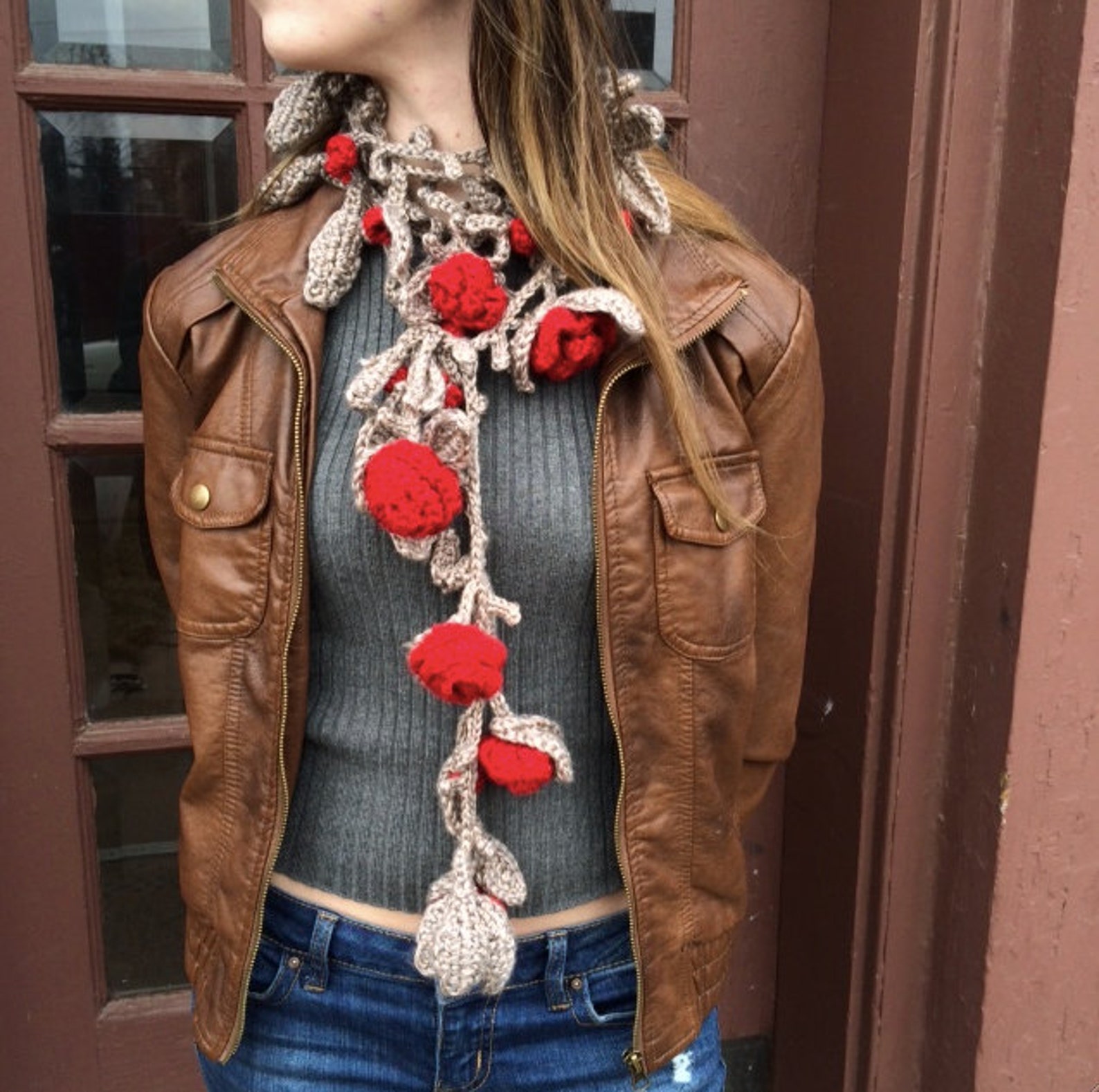 Garland Scarves Crochet PATTERN Great for the Beginner - Etsy