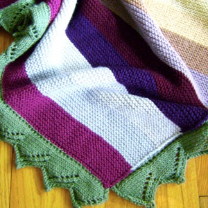 Jam on Toast Knitting Blanket PATTERN - Knit Your Own Blankets - Etsy