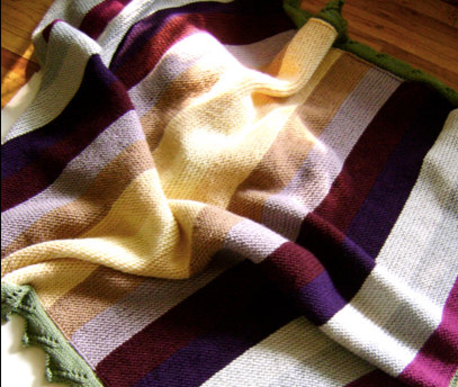Jam on Toast Knitting Blanket PATTERN Knit Your Own Blankets - Etsy
