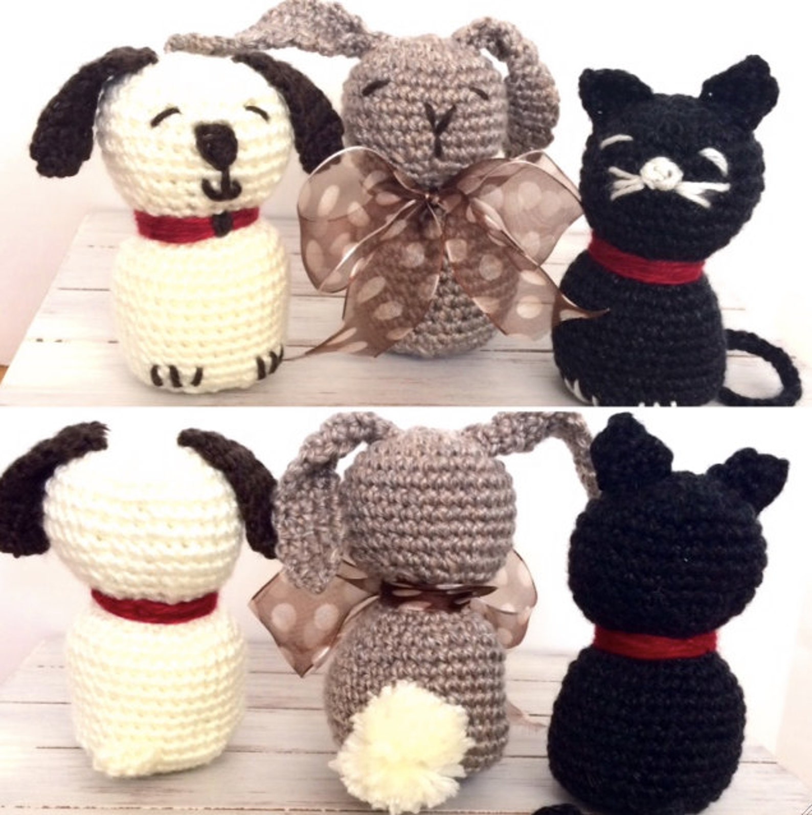 Buddy Buckets Crochet Pattern for Crochet a Petting Zoo | Etsy