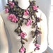 Garland Scarves - Crochet PATTERN - Great for the Beginner - Etsy