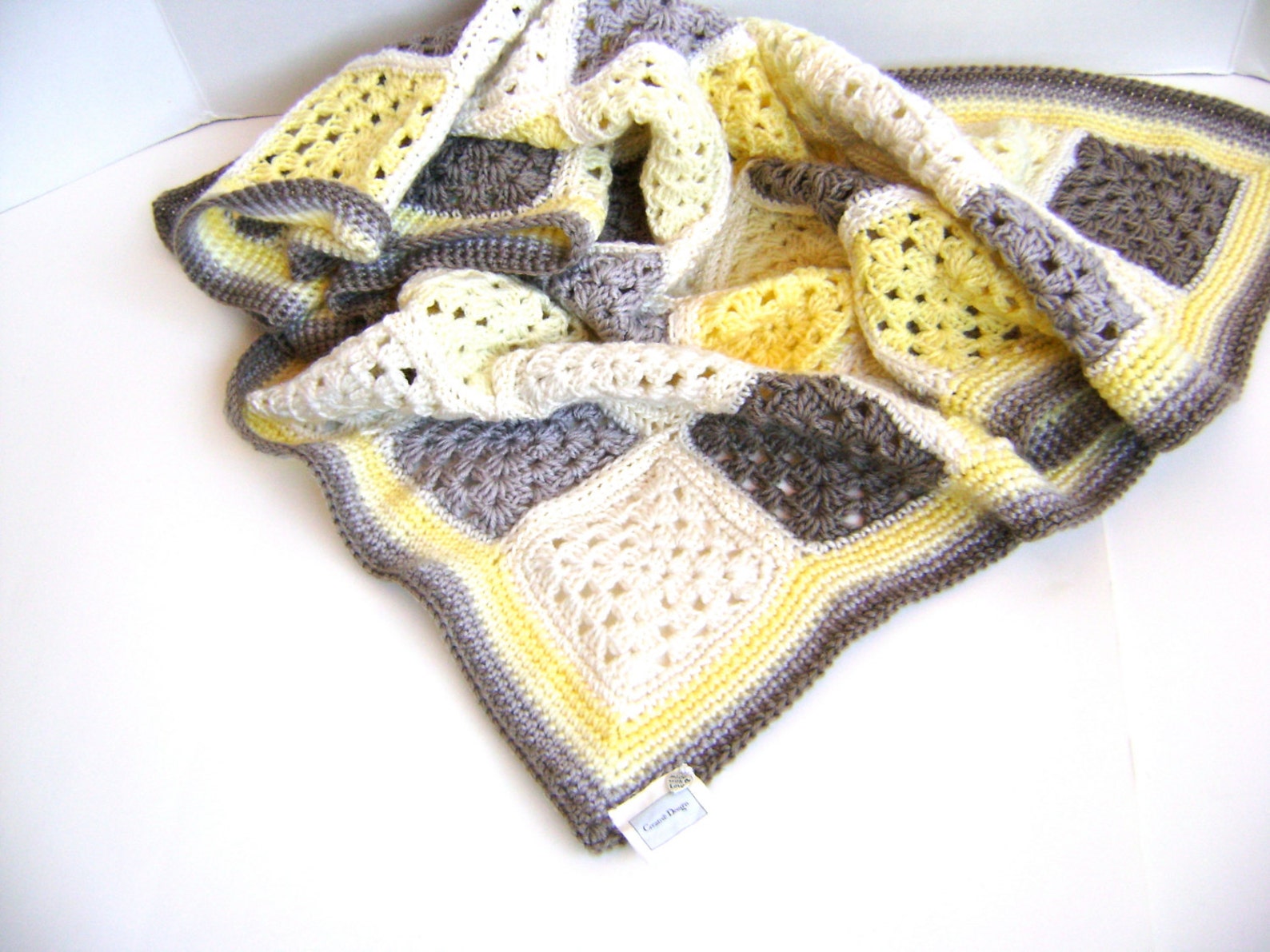 Crochet Pattern for Granny Cherub Baby Blanket - Perfect for Any Boy or ...