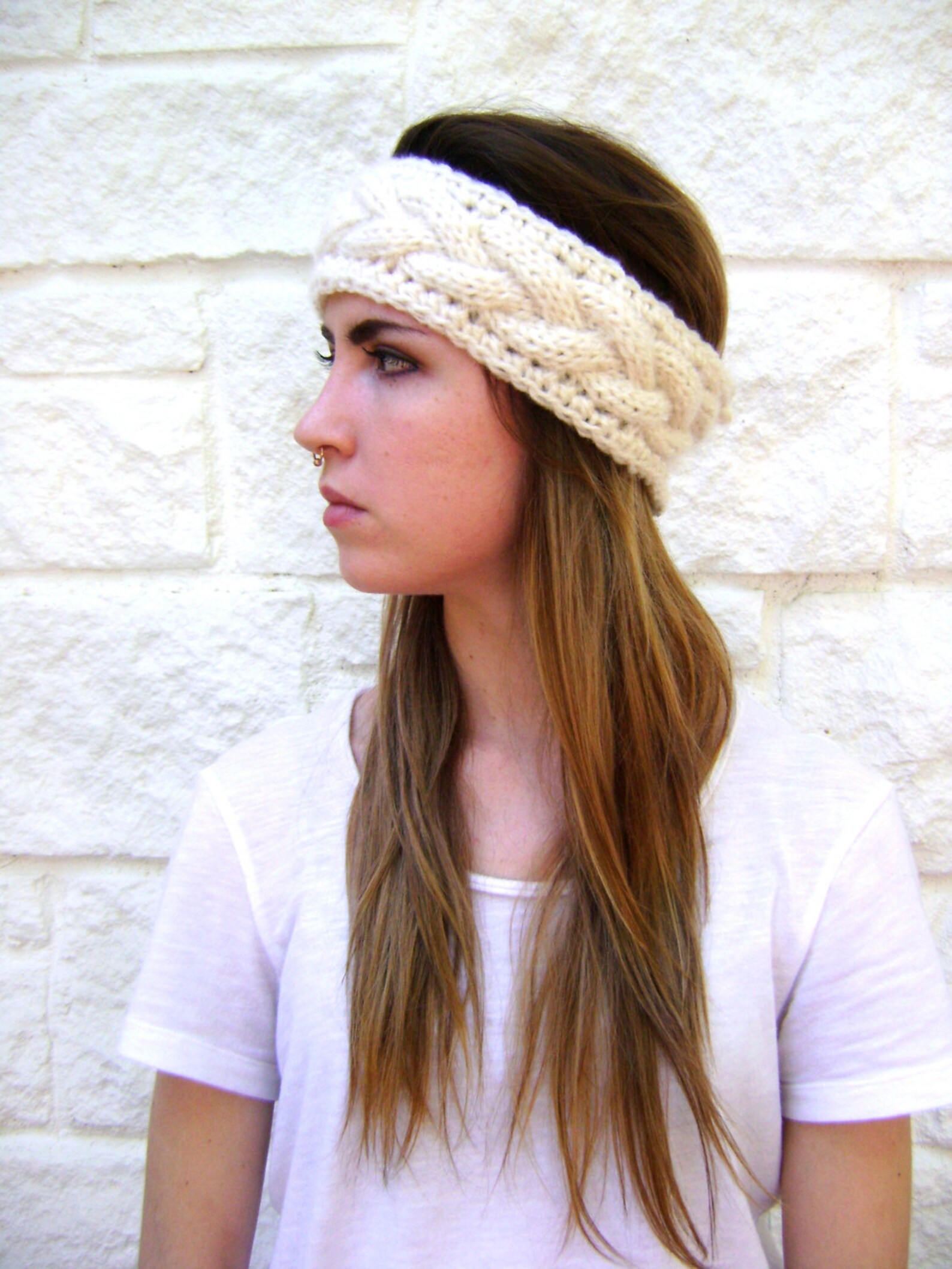 Cable Knit Headband PATTERN INSTANT DOWNLOAD - Etsy