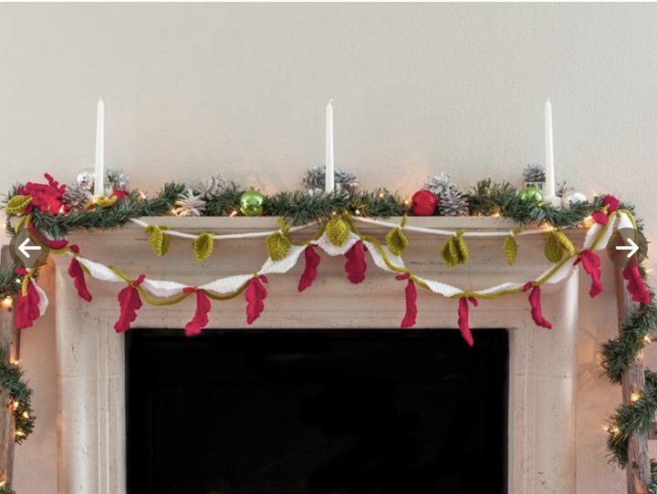 Oak Leaves Garland - Knitting PATTERN - Great for the Advanced Beginner ...