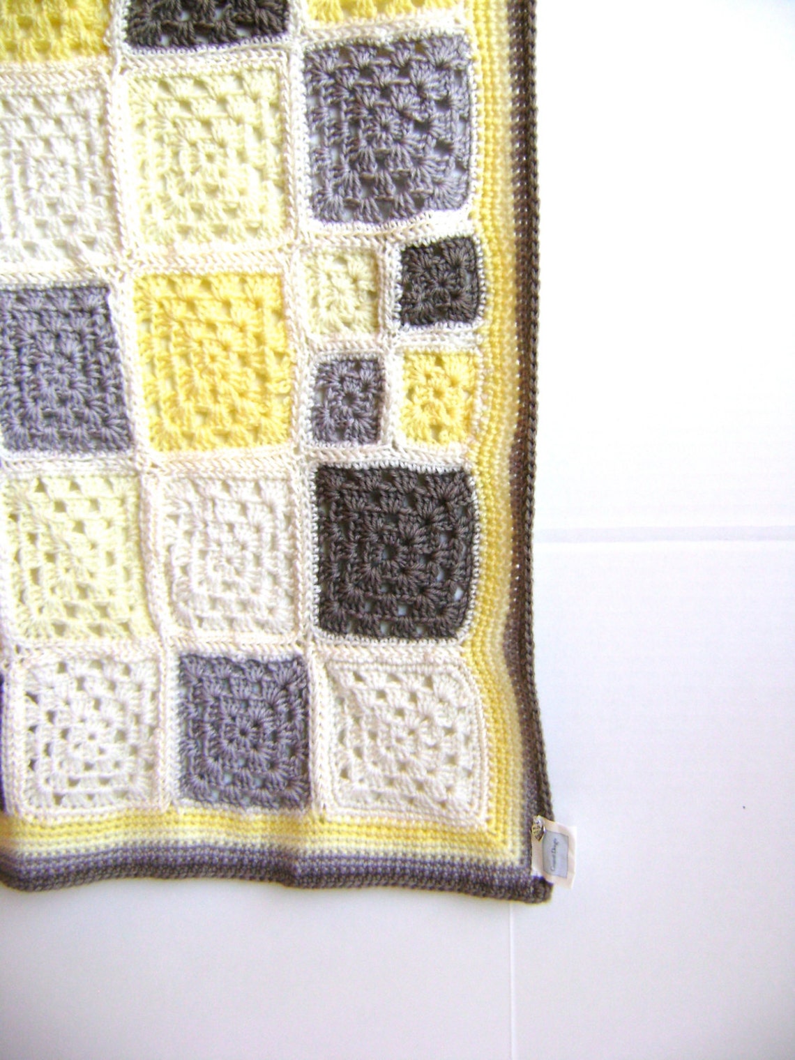 Crochet Pattern for Granny Cherub Baby Blanket - Perfect for Any Boy or ...