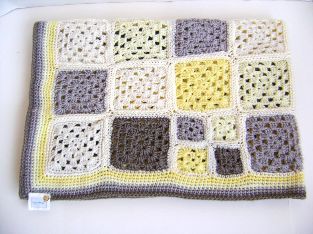 Crochet Pattern for Granny Cherub Baby Blanket - Perfect for Any Boy or ...