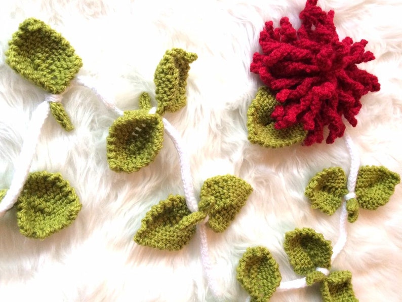 Mum Garland Knitting PATTERN Great for the Beginner - Etsy