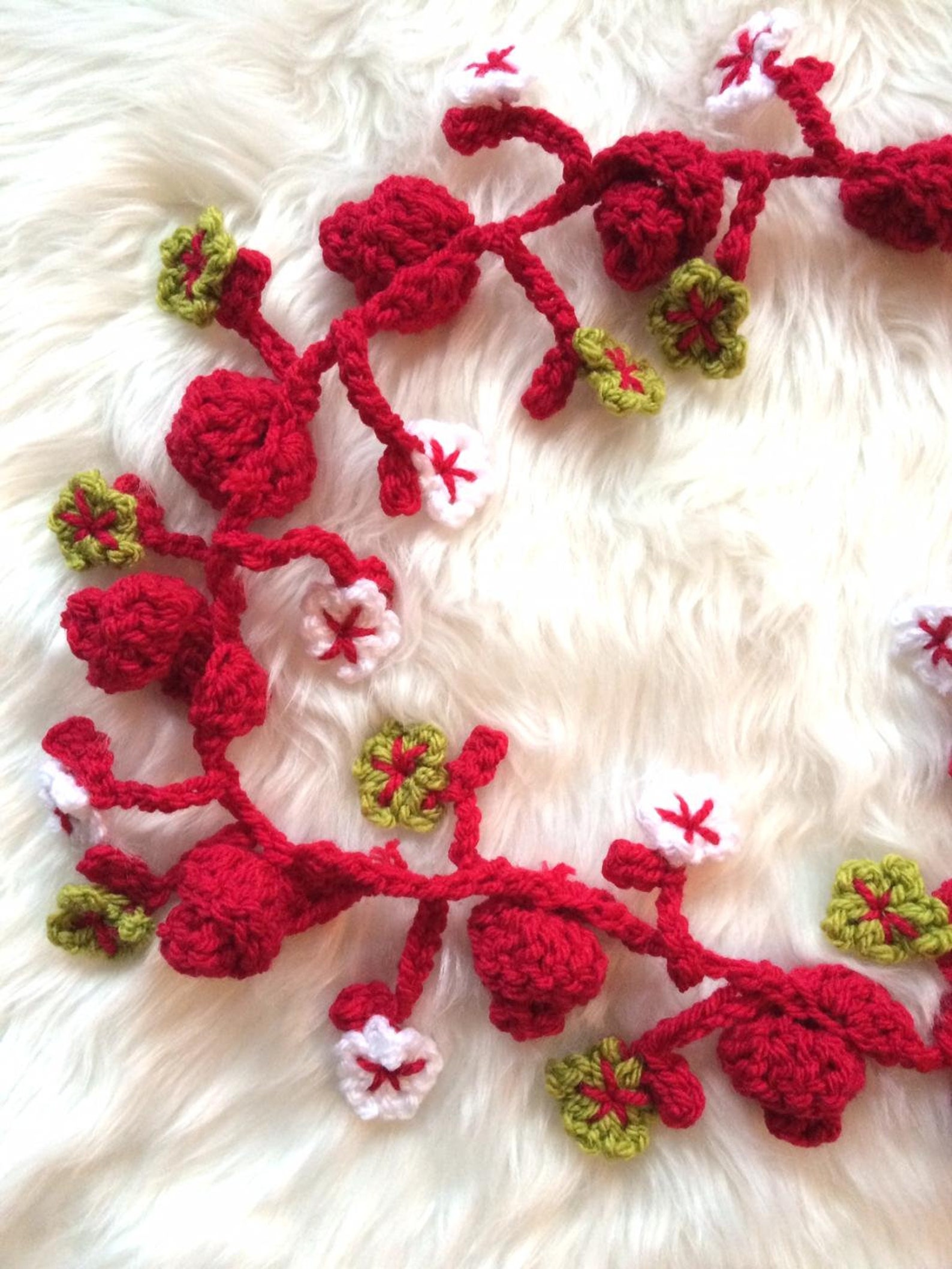 Peacock AND Curly Q's Garlands Crochet PATTERNS - Two Patterns for One ...