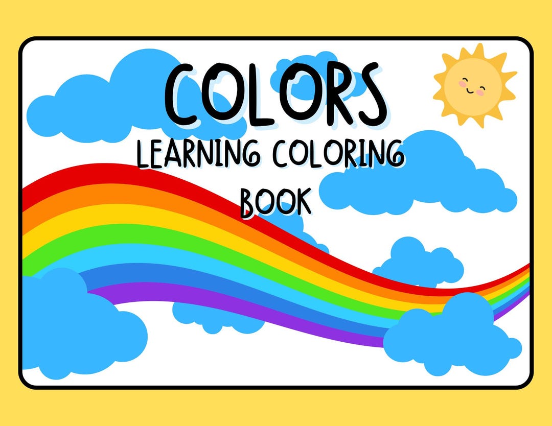 Color Learning Worksheets Color Flashcards Printable Fun & Educational ...
