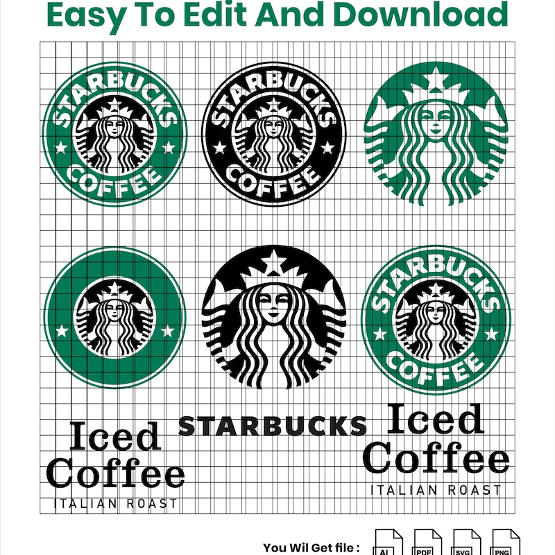 Starbucks Stickers - Etsy