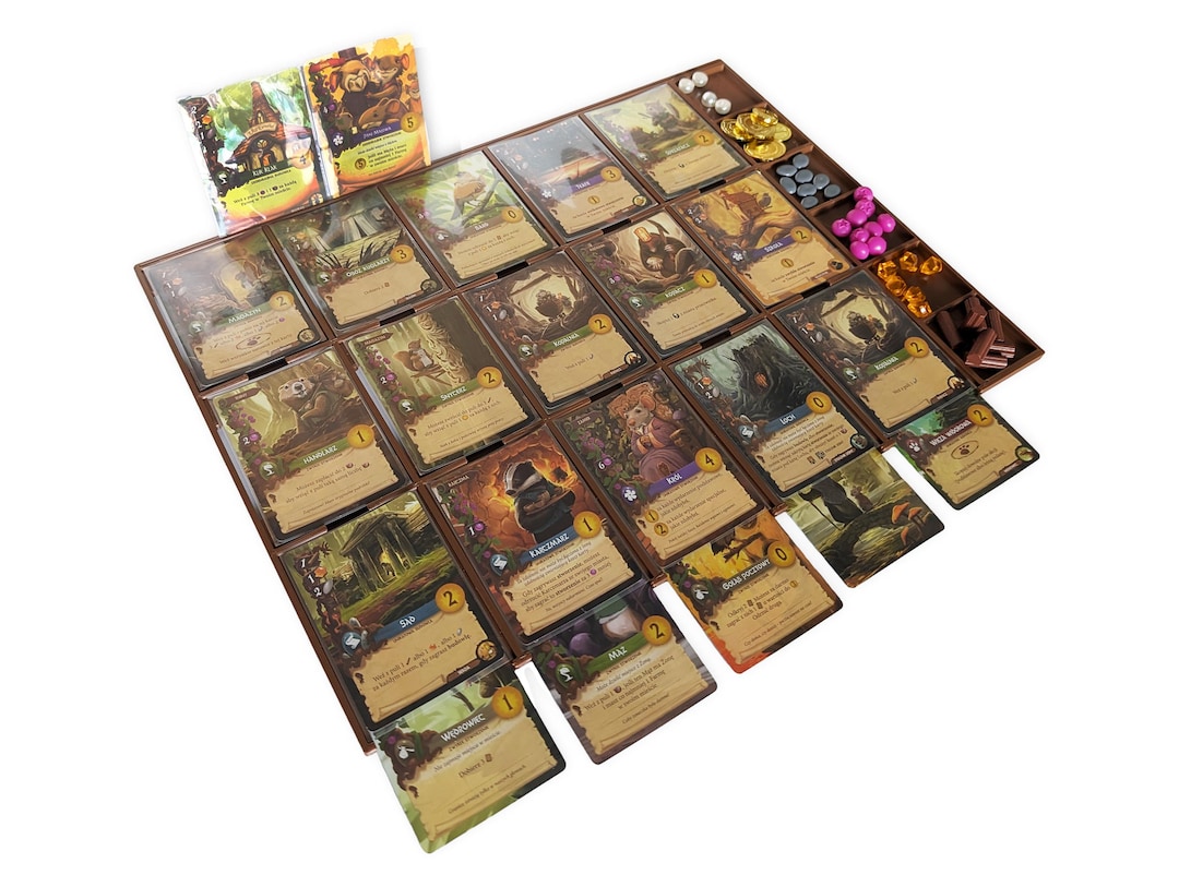 Everdell & Farshore 3D Printed City Organizer | Player Board With ...