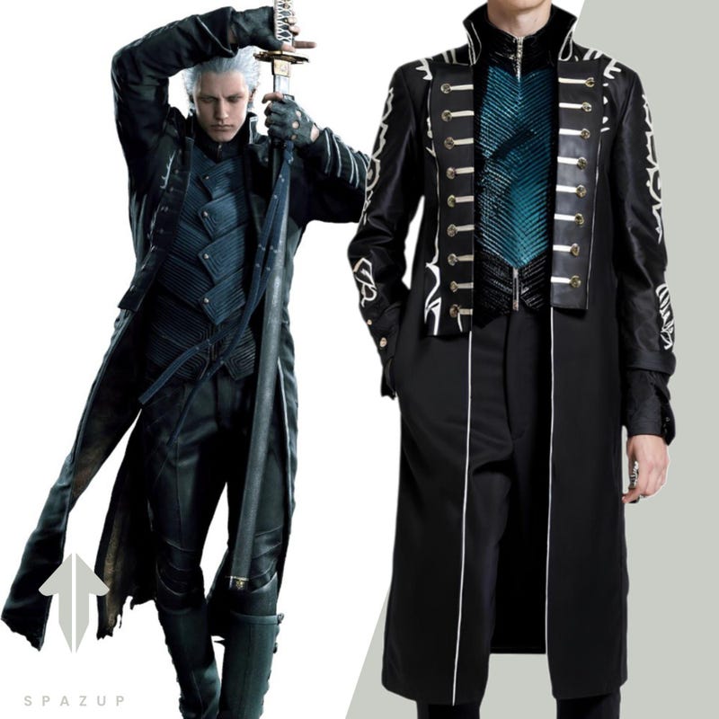 Devil May Cry Vergil Coat - Etsy