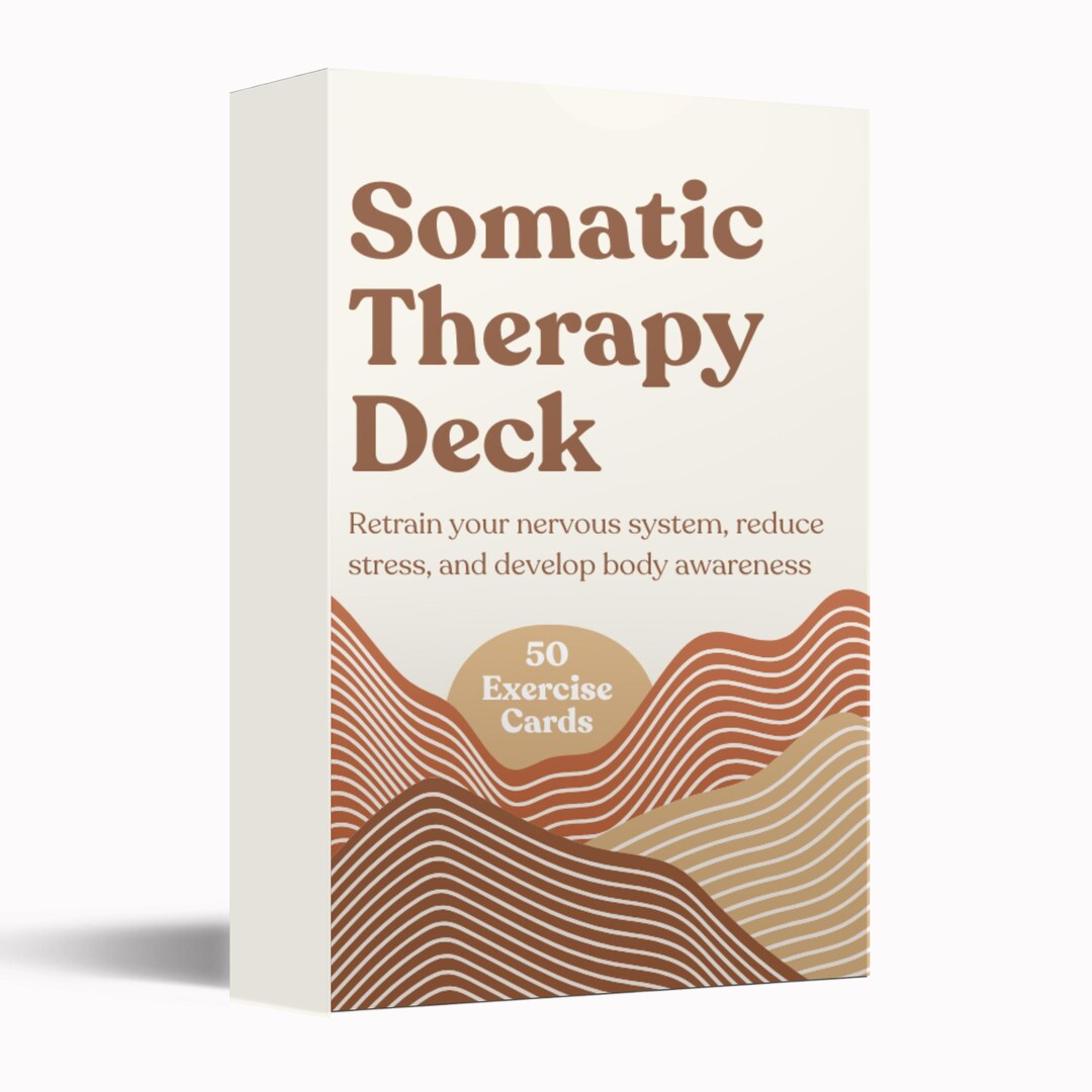 Somatic Therapy Card Deck - 50 Mindfulness, Grounding, Breathing, and ...