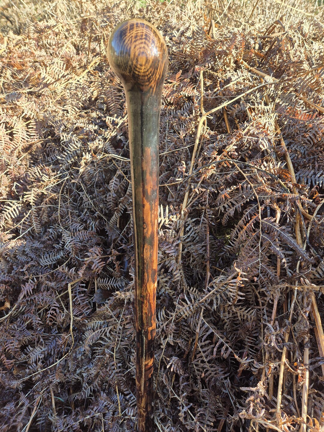 Irish Ash Walking Stick With Irish Oak Head - Etsy