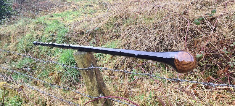 Handcrafted Irish Blackthorn Walking Stick With Irish Oak Handle - Etsy UK