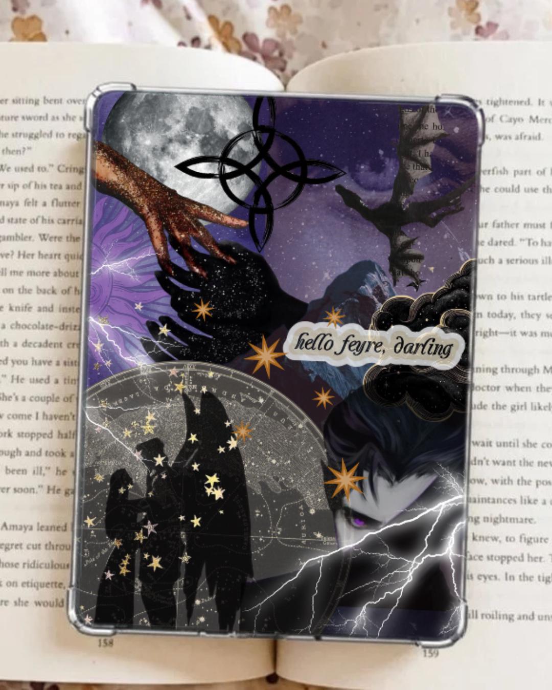 ACOTAR Night Court Kindle Insert – Rhysand & Feyre Inspired Aesthetic ...