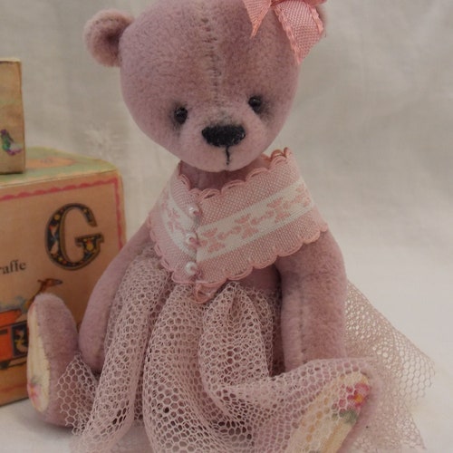 Miniature Teddy Bear PDF Pattern Small Teddy Bear Pattern - Etsy