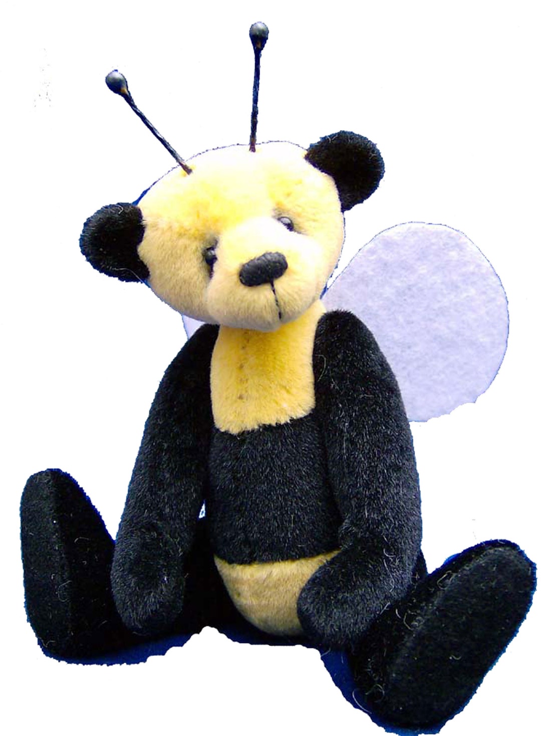 Bumble Bee Miniature Teddy Bear Digital Pattern - Etsy
