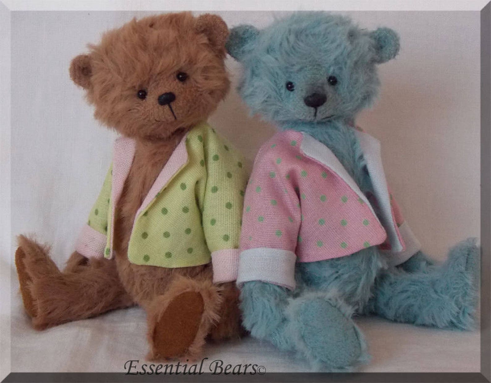 POPPET complete sewing kit for a miniature teddy bear with | Etsy