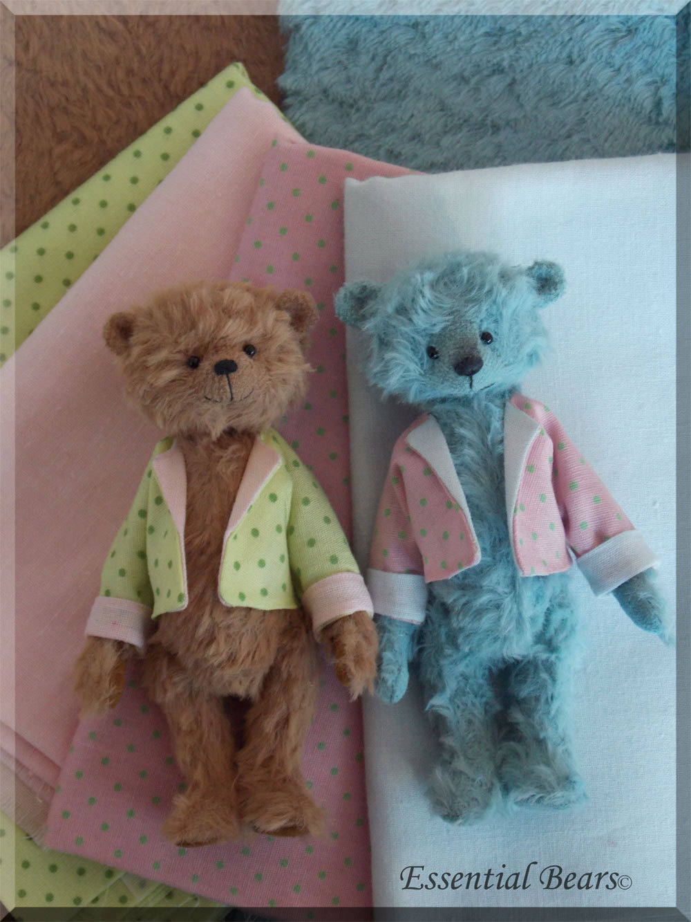 POPPET complete sewing kit for a miniature teddy bear with | Etsy