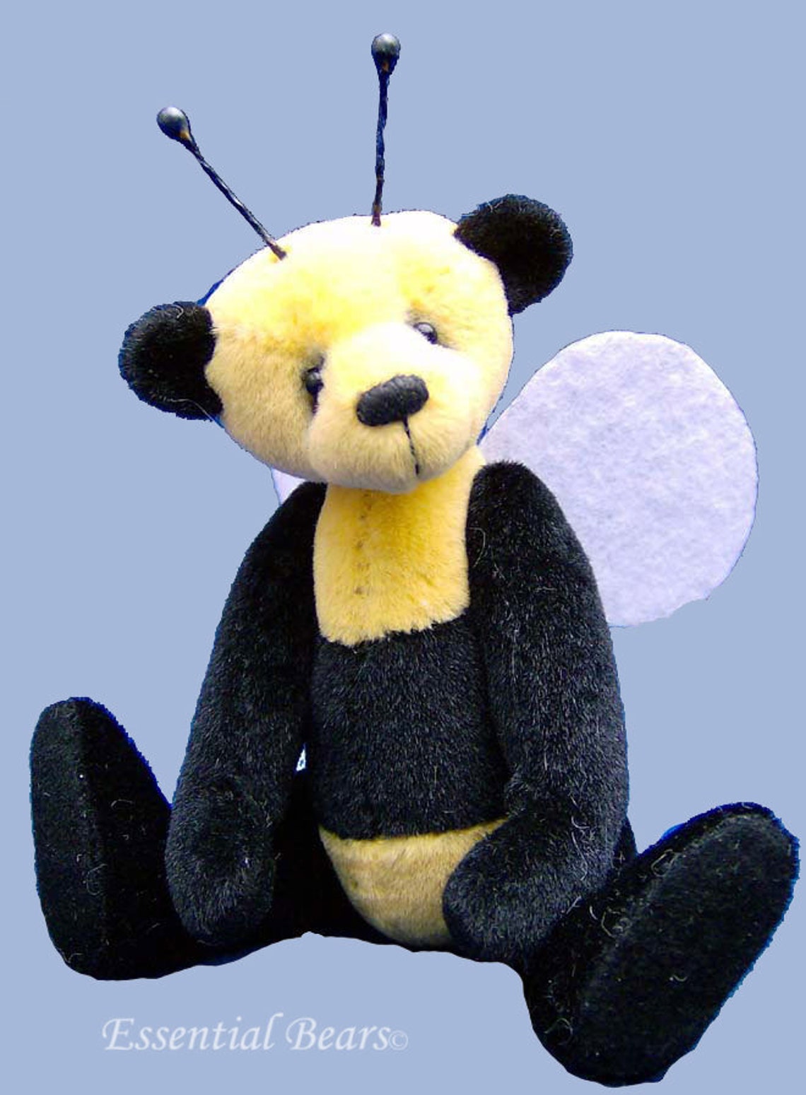 Bumble Bee Miniature Bear a complete sewing kit | Etsy