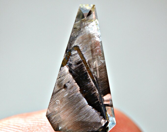 4.22ct Rare Brookite Quartz Top Cut Gemstone From Pakistan - Etsy