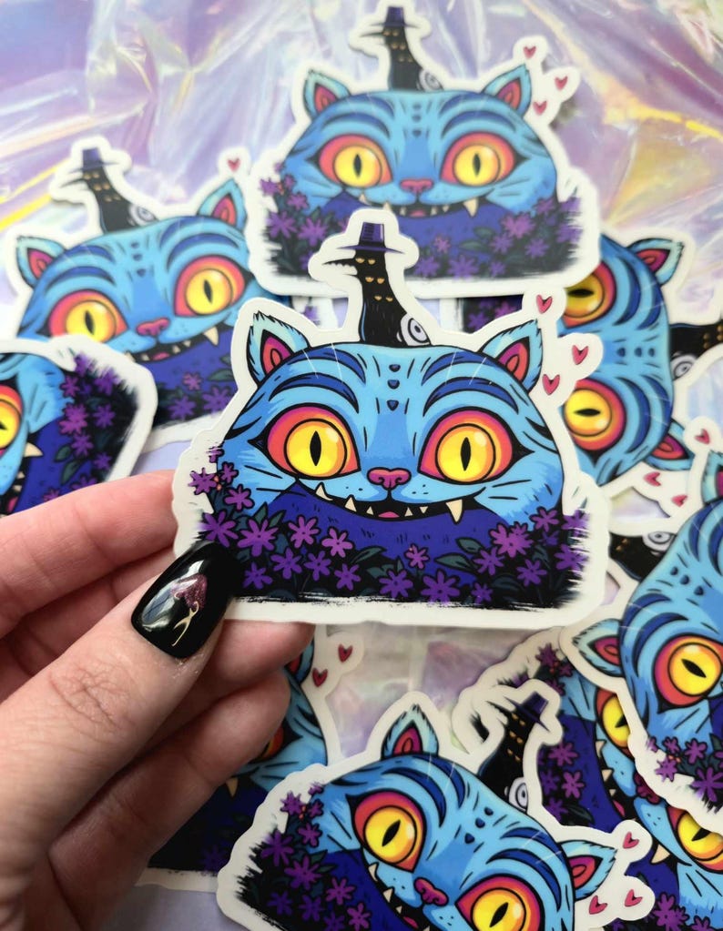 Kpop Demon Hunters Derpy Tiger Vinyl Sticker - Etsy