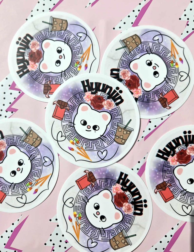 Stray Kids Sticker, Hyunjin Sticker, SKZ Stickers, Skzoo Sticker ...