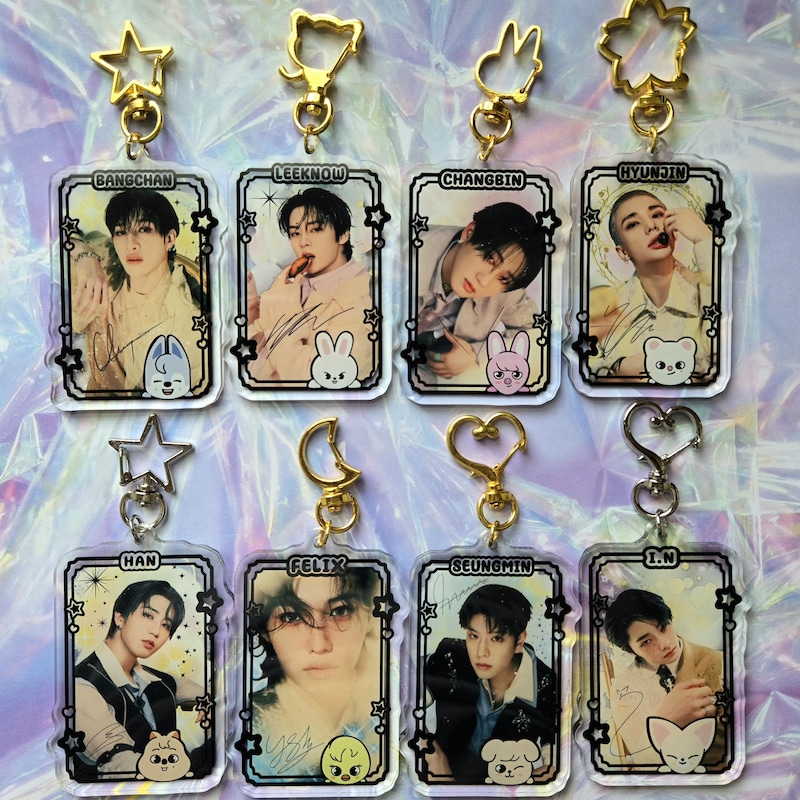 Stray Kids Keychain Set - Etsy