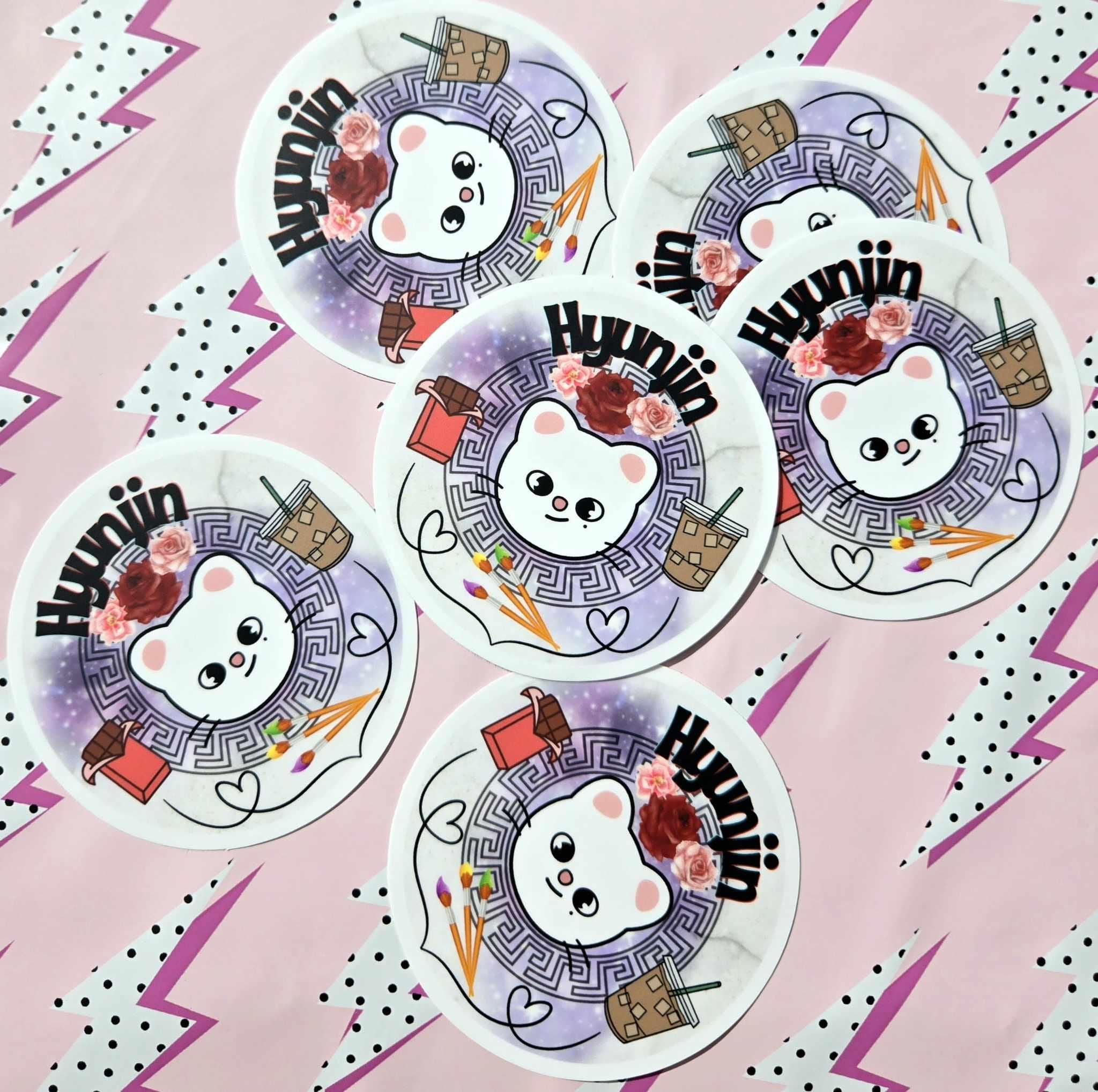 Stray Kids Jiniret Sticker, SKZOO, Hyunjin Sticker - Etsy