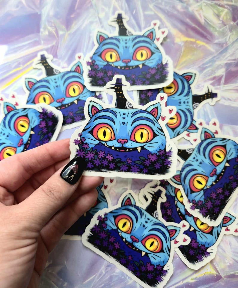 Kpop Demon Hunters Derpy Tiger Vinyl Sticker - Etsy
