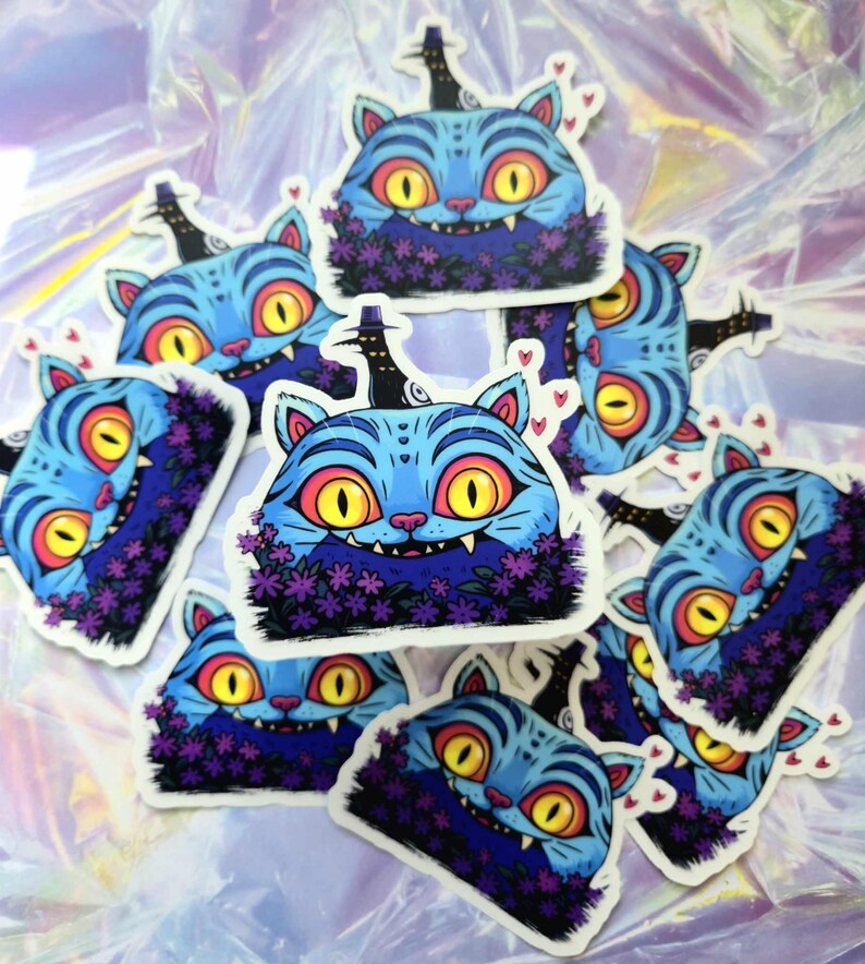 Kpop Demon Hunters Derpy Tiger Vinyl Sticker - Etsy