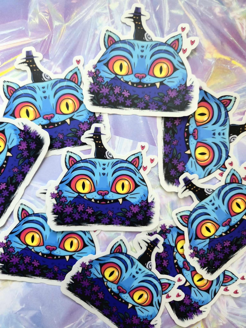 Kpop Demon Hunters Derpy Tiger Vinyl Sticker - Etsy