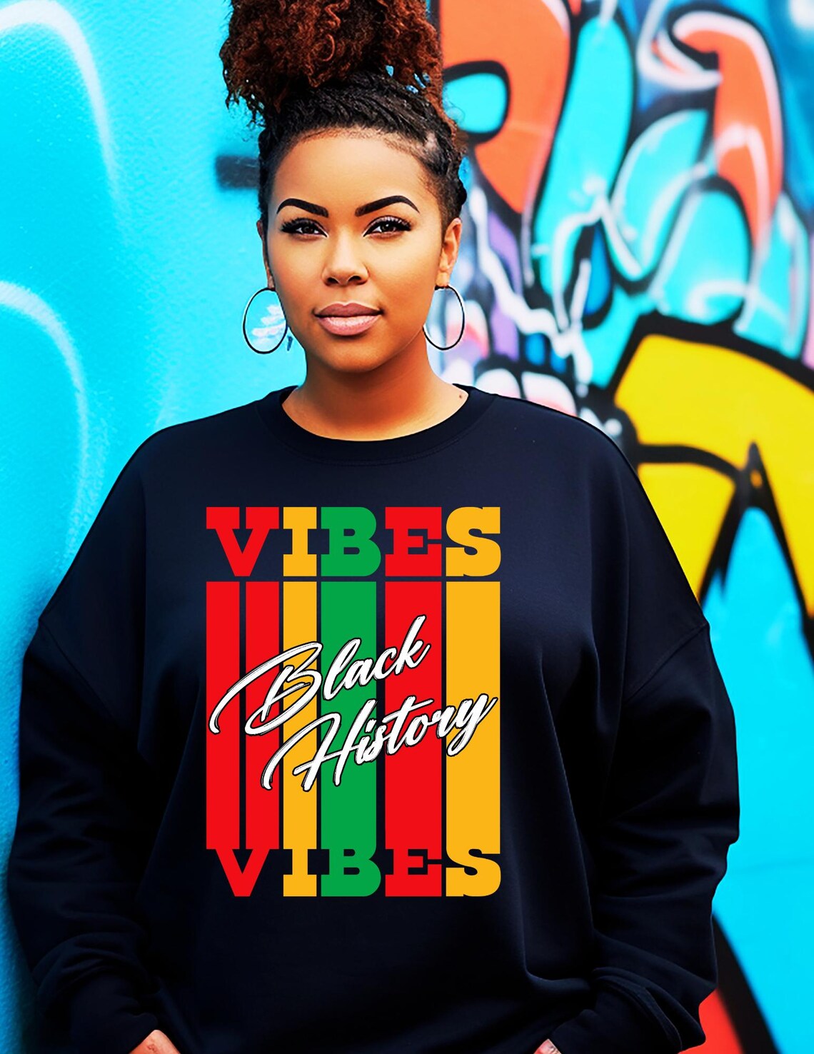 Black History Vibes PNG | Black History Month Digital T-shirt Design ...
