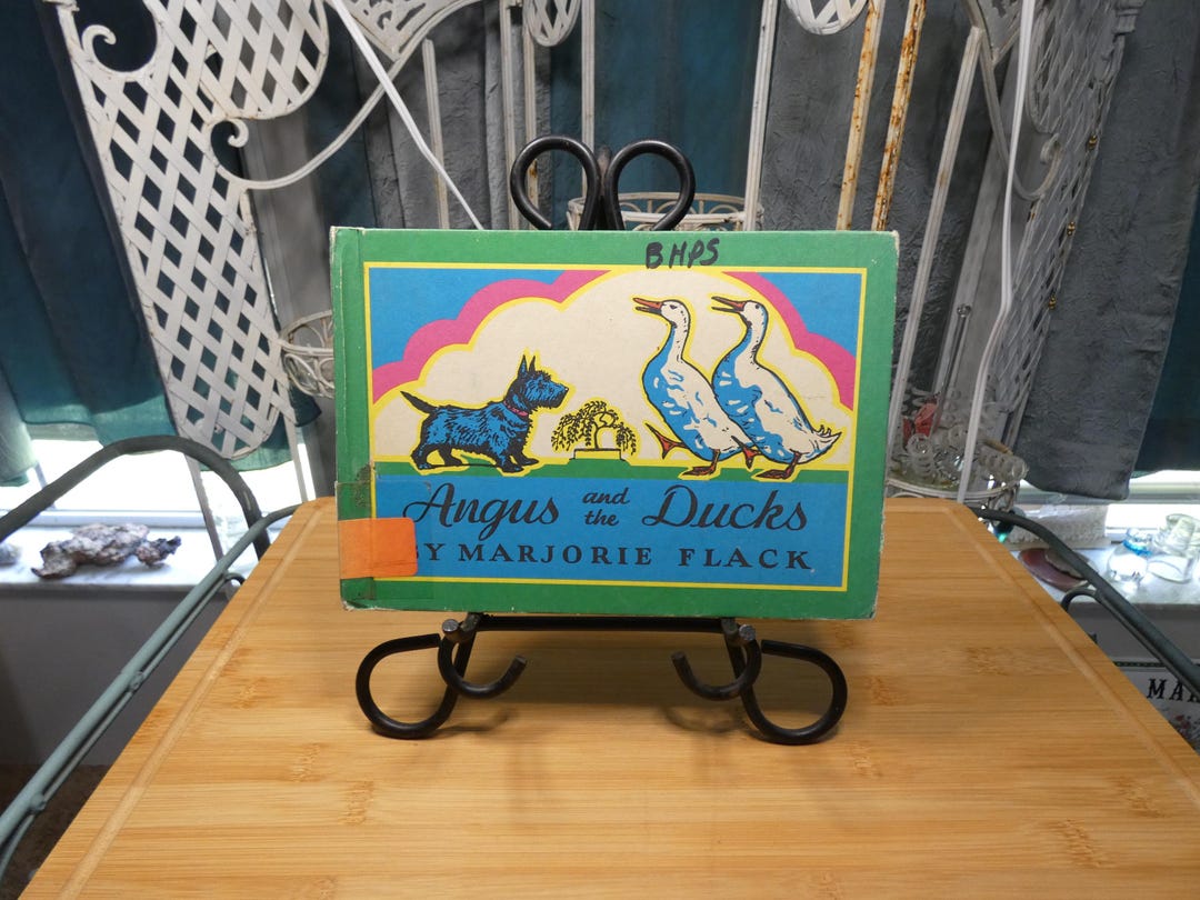 Vintage 1930 Children's Book: Angus and the Ducks, Marjorie Flack - Etsy