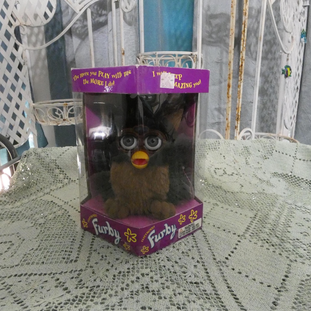 Vintage 1998 Tiger Electronics Furby Gorilla, Gray Eyes, Modal 70-800 ...