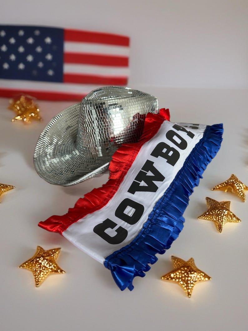 Cowboy Carter Sash | Beyoncé Inspired American Flag Sash | Western ...