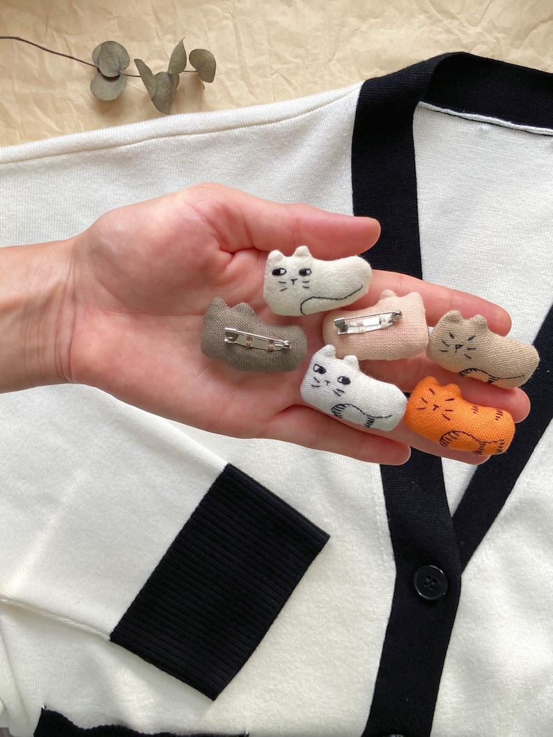 Fabric Cat Sewing Pattern PDF | Easy Hand Tutorial | DIY Cat Toy ...