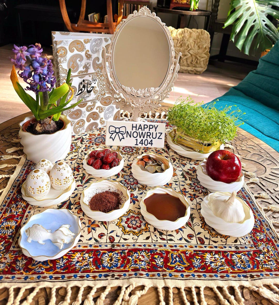 Elegant Nowruz Haft Seen Set – Persian New Year Table Decor - Etsy