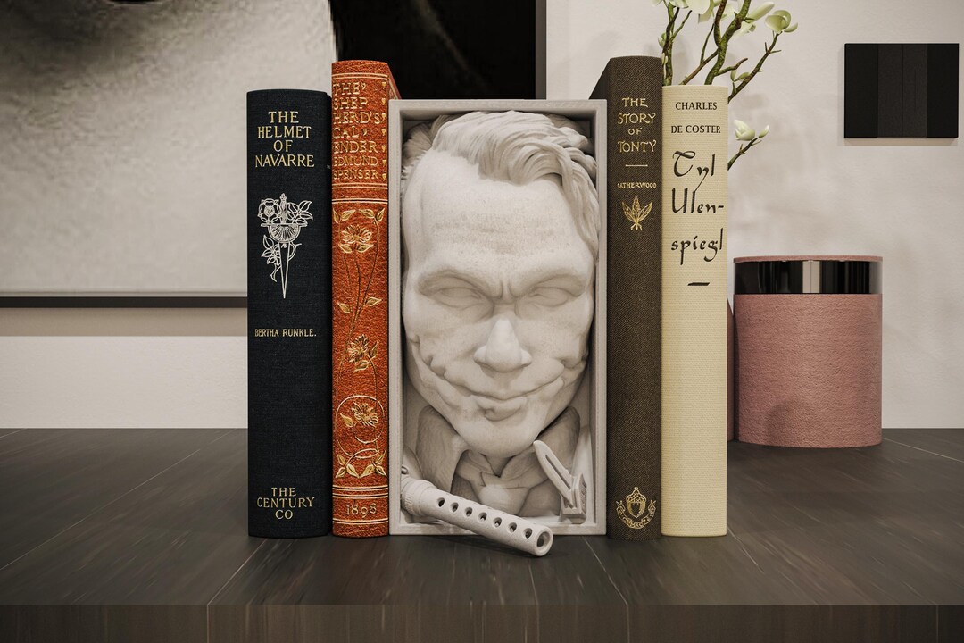 Joker Book Nook – 3D Printed DC Comics Villain Shelf Insert - Etsy