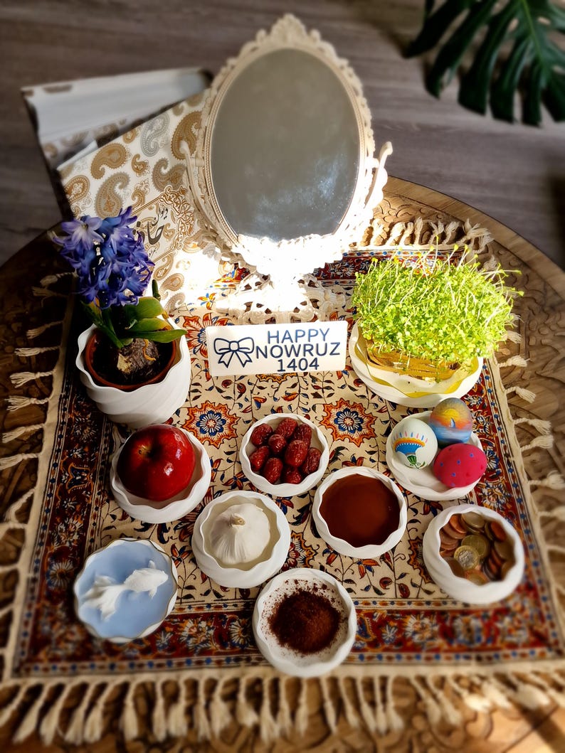 Elegant Nowruz Haft Seen Set – Persian New Year Table Decor - Etsy